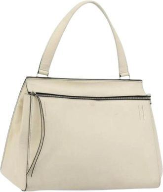 Celine Sac &agrave; main vintage doccasion - Femme - Pre-owned - Blanc - Taille: ONE Size