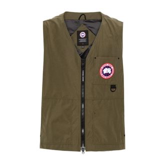 Canada Goose Canmore Weste - - Jackets - Herren - Gr&uuml;n - L