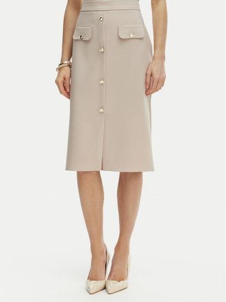 Rinascimento Rinascimento Bleistiftrock CFC0128271003 Beige Slim Fit
