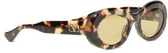 Valentino Garavani VAVG0057S002BB Sunglasses - Brown