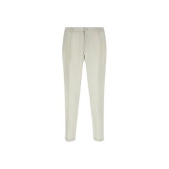 Dolce & Gabbana Homme, Pantalons, Beige, Taille: XL Pantalon en gabardine