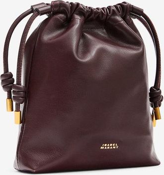 Isabel Marant Sac Silven Mini En Cuir - - Bordeaux - - Isabel Marant
