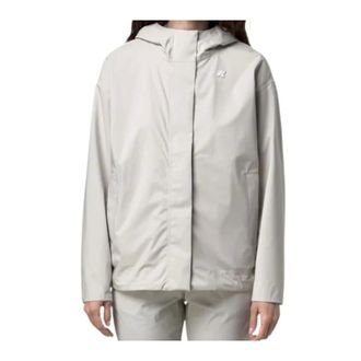 K-Way Damen, Jacken, Beige, MGr&ouml;&szlig;e