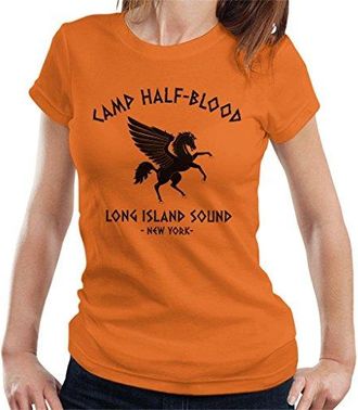 Cloud City 7 Percy Jackson Camp Half Blood Womens T-Shirt