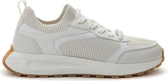 Keddo Keddo, Femme, Chaussures, Beige, Taille: 39 EU sneakers beiges décontractées fermées