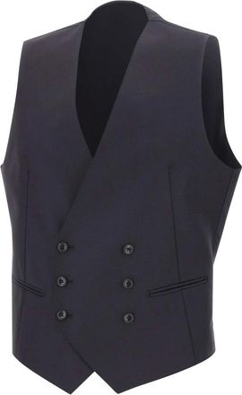 Tagliatore Homme, Vestes, Bleu, Taille: M Gilet Crois&eacute;