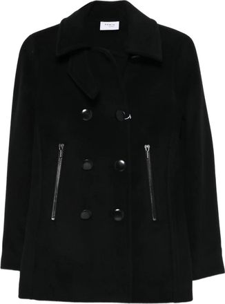 Akris double-breasted jacket - Noir