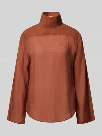 Topshop Regular Fit Bluse mit Stehkragen Modell ESMEE