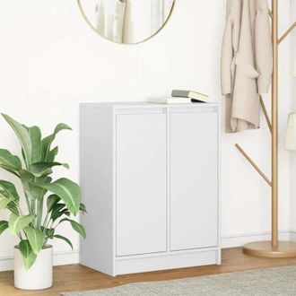 vidaXL Buffet blanc 57x34x76 cm bois ding&eacute;nierie Vidaxl