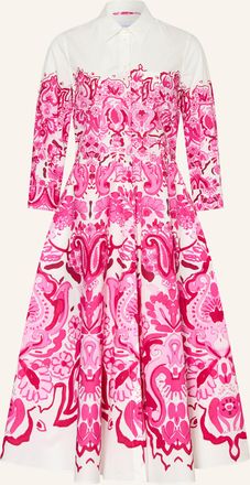 Sara Roka Sara Roka Hemdblusenkleid Nydia Mit 3/4-Arm pink