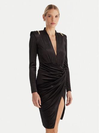 BABYLON Coctailkleid MF204C Schwarz Slim Fit
