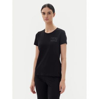Emporio Armani T-Shirt 7W000492 AF10373 UC001 Schwarz Regular Fit