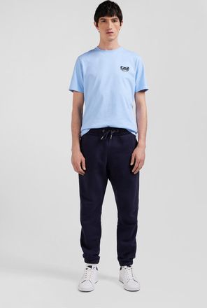 Eden Park T-shirt Manches Courtes Ciel Embl&egrave;me Tissu Cravate Coupe Regular