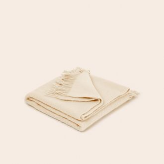 Madura Plaid Lyuba Ivoire - BLANC