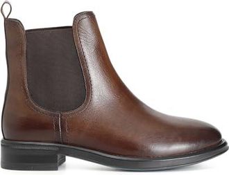 Caf&egrave;noir Bottines En Cuir Pour Femmes Avec &Eacute;lastiques, Pour Femme, Couleur Marron, Taille 36