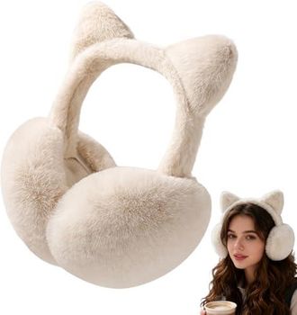 Generico Cache-oreilles Pour Femme, Jolie Housse Coupe-vent Chaude, Couvre-oreilles Dhiver, Pour Temps Froid, Filles, Adultes, Sports De Neige En Plein Air, Co