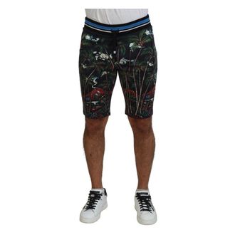 Dolce & Gabbana Vulkan Print Casual Shorts - - Shorts - Herren - Mehrfarbig - XS