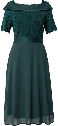 Apart Fashion ApartFashion Damen Lace Dress Kleid, Emerald, 34 EU