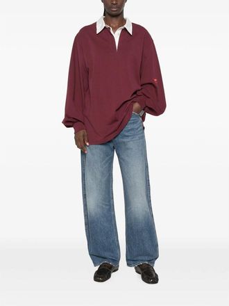 System Wine Sweater - Red
