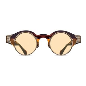 Matsuda Femme, Accessoires, Multicolore, Taille: ONE Size 10605H Round Lunettes de soleil