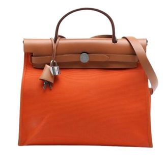 Herm&egrave;s Pre-owned Herbag Zip 31 - - Pre-owned - Damen - Orange - ONE SIZE