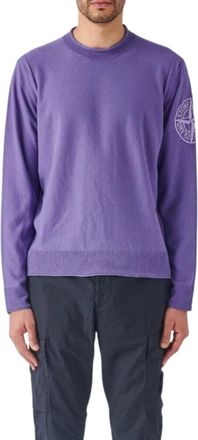 Stone Island Tops - - Knitwear - Herren - Lila - S