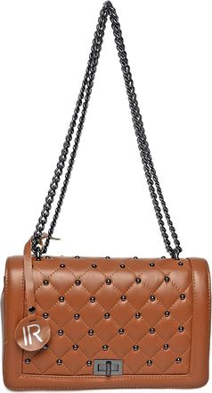 Isabella Rhea Braun Rindsledertasche