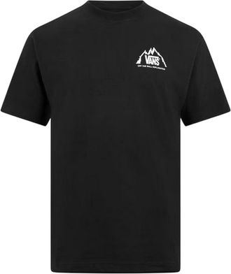Vans T-Shirt f&uuml;r Herren/Damen Unisex, Rundhalsausschnitt, Jersey (Schwarz/Wei&szlig;)
