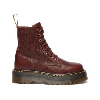 Dr. Martens Bottines &agrave; plateforme Jadon - Femme - Chaussures - Brun - Taille: 36 EU