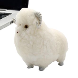 Generico Pl&uuml;schtier, Schaf, weich, Schafpuppen, Dekoration f&uuml;r Zuhause, Wohnzimmer, B&uuml;ro, Schlafzimmer und Innenr&auml;ume