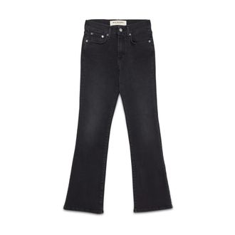 Roy Rogers Schwarze Denim Bootcut Hose - - Jeans - Damen - Schwarzk - W25