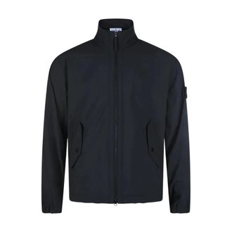 Stone Island Leichte Soft Shell-R Jacke - - Jackets - Herren - Schwarzk - M