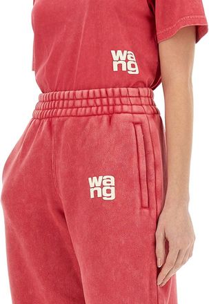 T Alexander Wang Logo T-Shirt - Pink