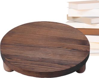 Generico H&ouml;lzerner Ausstellungsheber: Eleganter Sockel f&uuml;r Innendekoration, Bauernhof-Pr&auml;sentationstablett, praktisches f&uuml;r Waschbecken, Arbeitsfl&auml;chen, K&uuml;che,