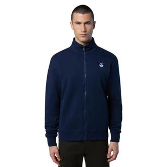 North Sails Sweatshirt mit durchgehendem Rei&szlig;verschluss - - Sweatshirts & Hoodies - Herren - Blau - 3XL