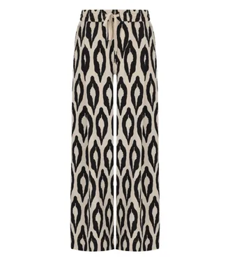 Essentiel PANTALON KONTENT NOIR BLANC ESSENTIEL ANTWERP