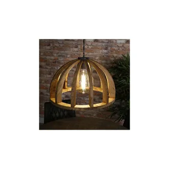 M&S Collection M&s - Suspension ronde 62x150 cm en manguier naturel