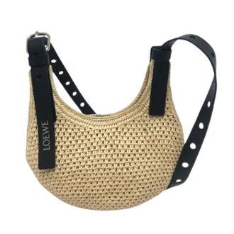 Loewe Pre-owned Raffia Schultertasche - - Pre-owned - Damen - Beige - ONE SIZE