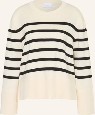 Comma Comma Pullover weiss