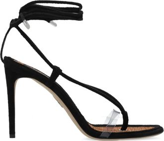Dsquared2 Femme, Chaussures, Noir, Taille: 39 EU Twin Heeled Sandales