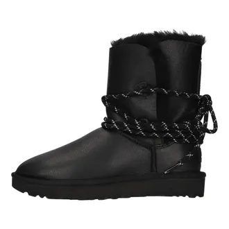 UGG Bailey Tie Leder-Stiefelette - - Shoes - Damen - Schwarzk - 36 EU
