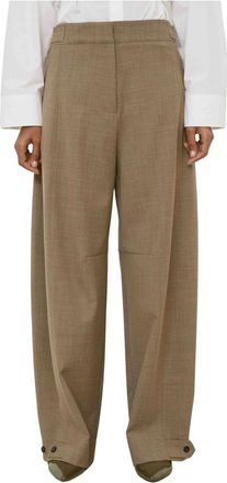 Meimeij Femme, Pantalons, Beige, Taille: 34 FR Pantalon Beige