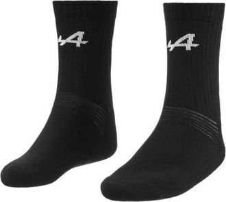 Kappa Chaussettes Alefo BWT Alpine F1 Team 2024 pour Garçon - Noir - Taille 35/38