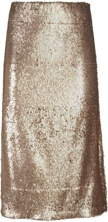 Fadenmeister Berlin Pailletten-Rock Fadenmeister Berlin beige