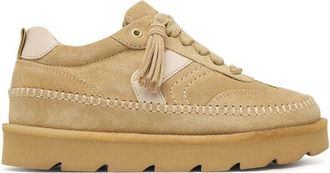 Clarks Sneakers Meare Eve 26328097 Hellbraun