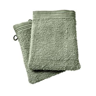 Univers D&eacute;cor Lot de 2 ou 6 Gants de Toilette Spa 15 x 21 cm / 400 GR/m&sup2; (2, Romarin)