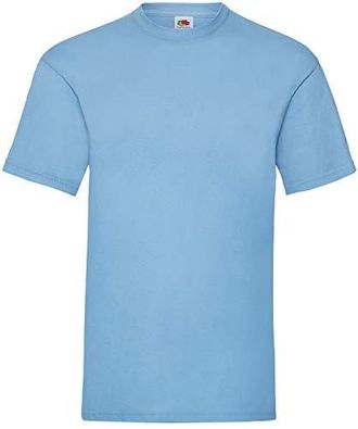 Fruit Of The Loom T-shirt - - Uni Homme - Bleu - Sky - Medium