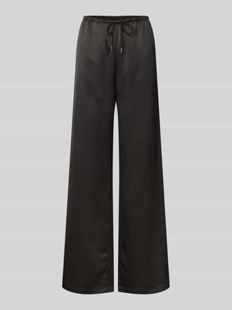 Juvia High Waist Stoffhose mit Satinschimmer