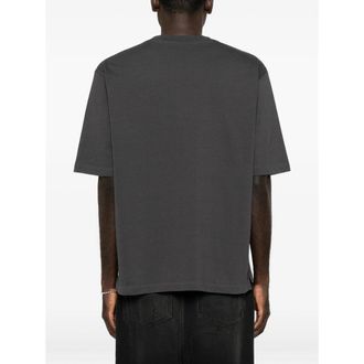 Dsquared2 Logo-Graphic Cotton T-Shirt - Gray