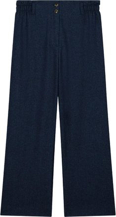 Louise Misha Pantalon Abuela Heringbone Laine - Collection Femme Louise Misha